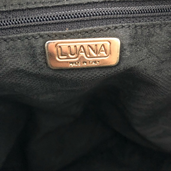 Luana | Bags | Vintage Luana Green Leather Hobo Style Shoulder Bag ...